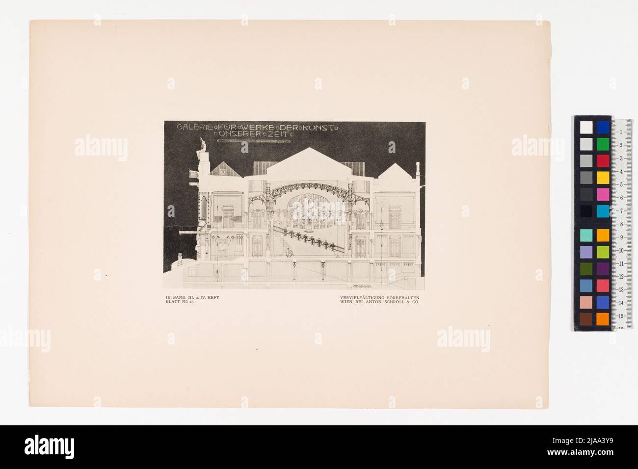 Some sketches, projects and executed buildings, Vol. III, sheet 23 ...