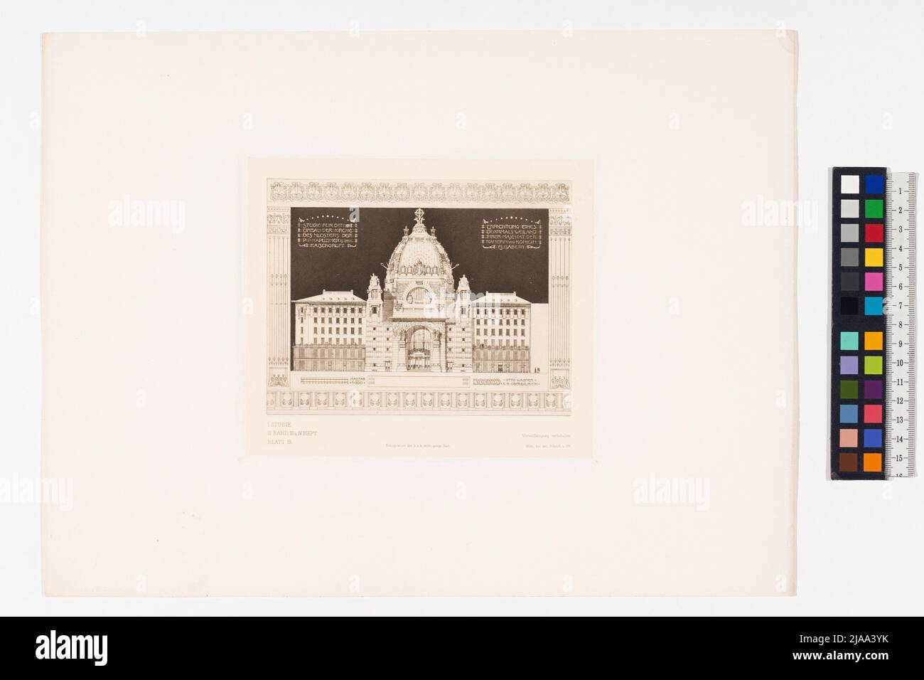 Some sketches, projects and executed buildings, Vol. III, sheet 19 ...