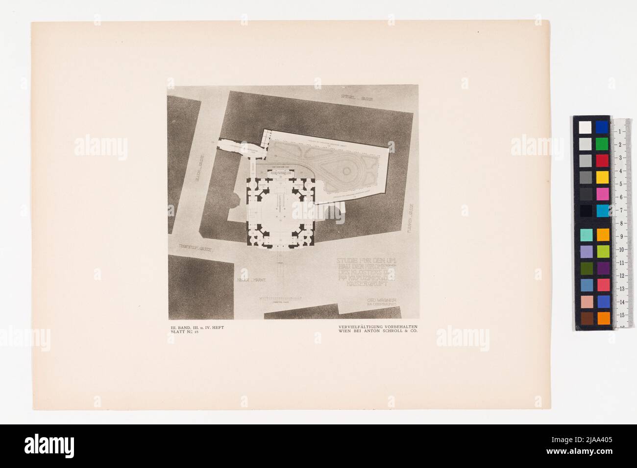 Some sketches, projects and executed buildings, Vol. III, sheet 18 ...