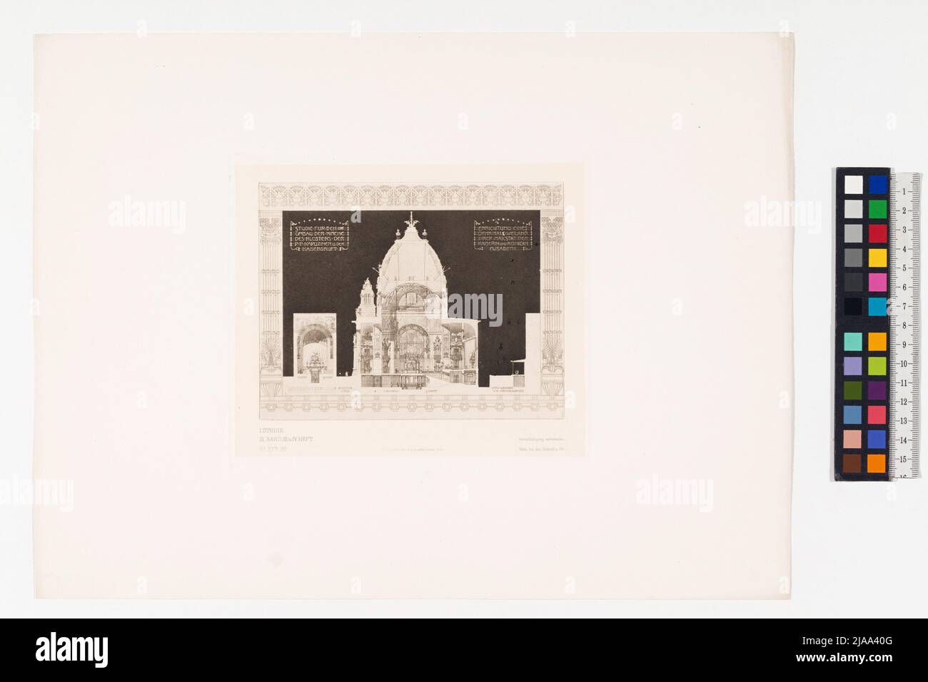Some sketches, projects and executed buildings, vol. III, sheet 20 ...