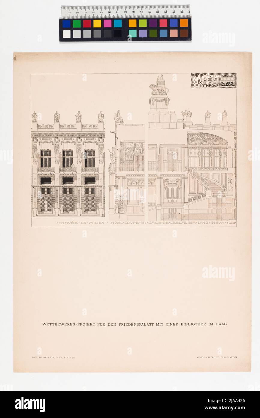 Some sketches, projects and executed buildings, Vol. III, sheet 59 ...