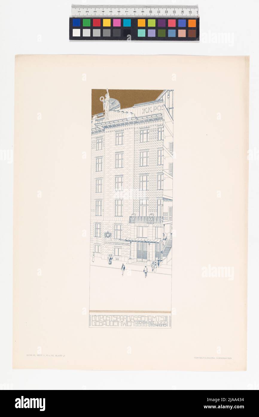 Some sketches, projects and executed buildings, Vol. III, sheet 45, the ...