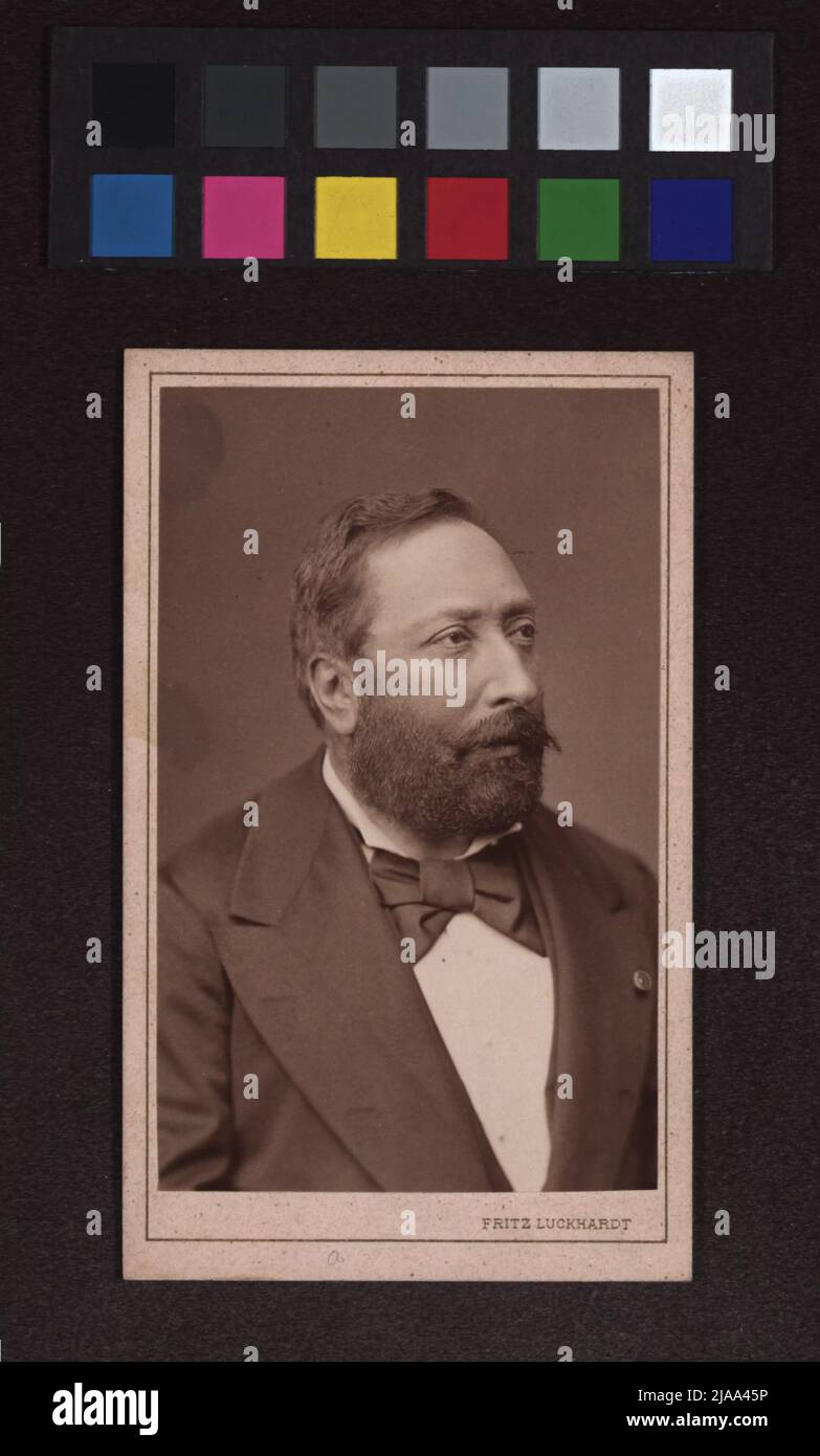 Jakob R. Jacobi (1818-1896), railroader. Fritz Luckhardt (1843-1894 ...