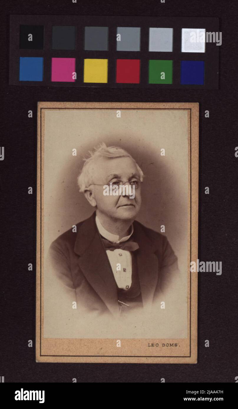 Carl Damian Schroff (1802-1887), pharmacologist. Leo Doms, Photographer ...
