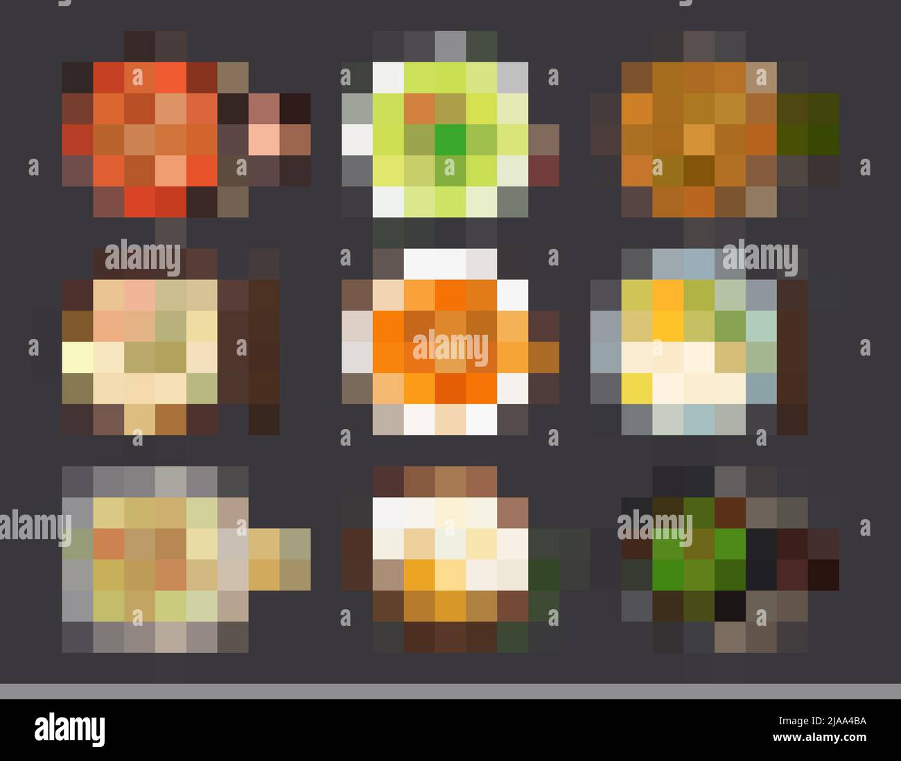 Top view bean cheese Stock Vector Images - Alamy