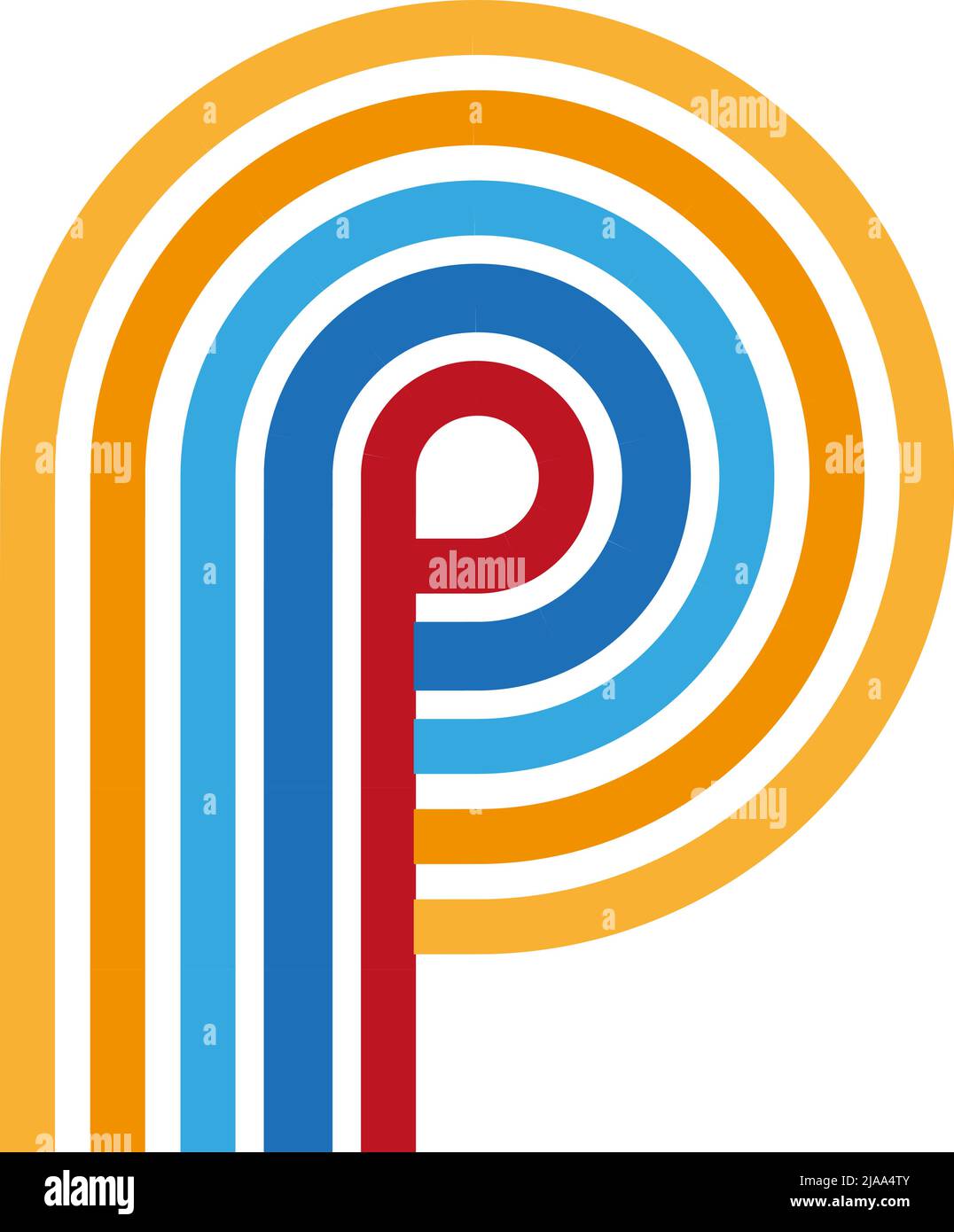 Abstract Colorful Sign - Logo template illustration Stock Vector Image ...