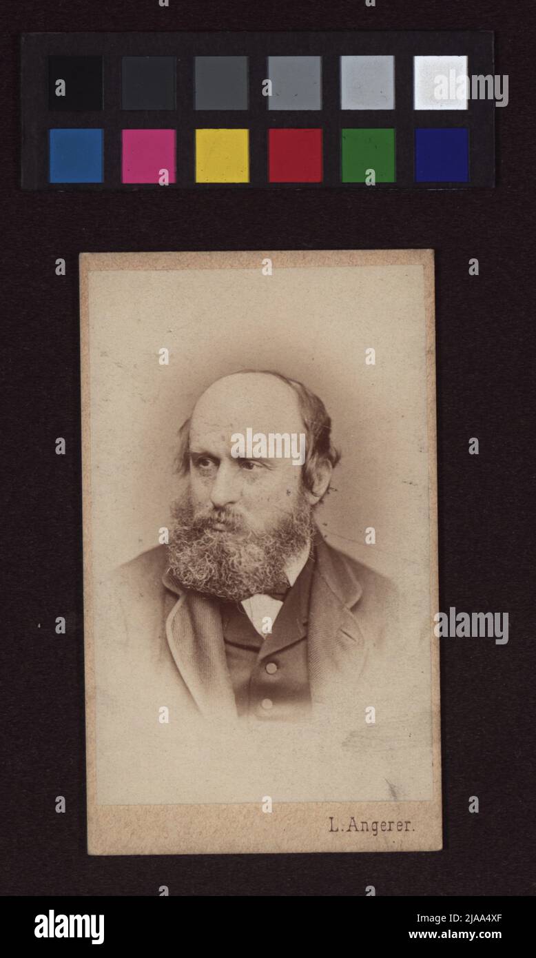 Rudolf Eitelberger von Edelberg, art historian and first Ordinarius for ...