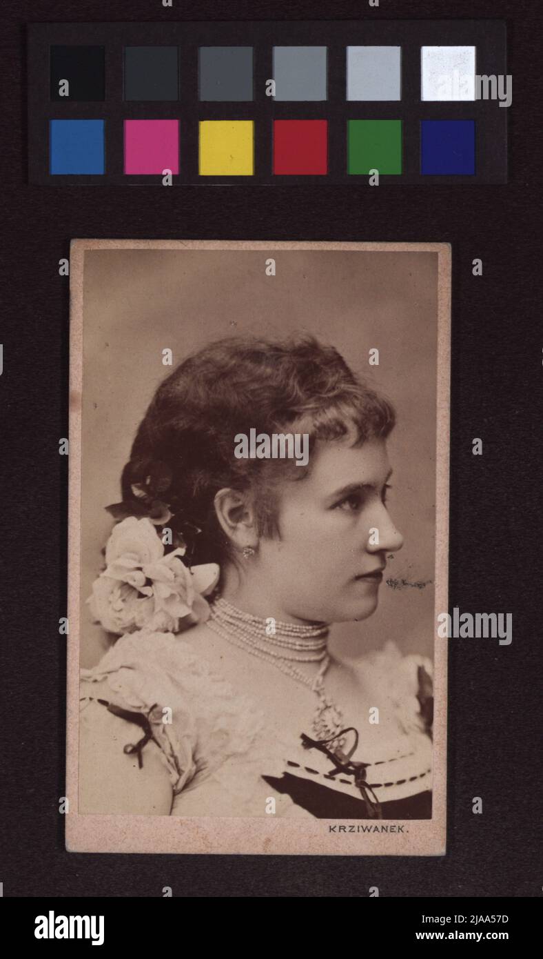 Bianca Bianchi, opera singer. Rudolf Krziwanek (1843-1905 ...