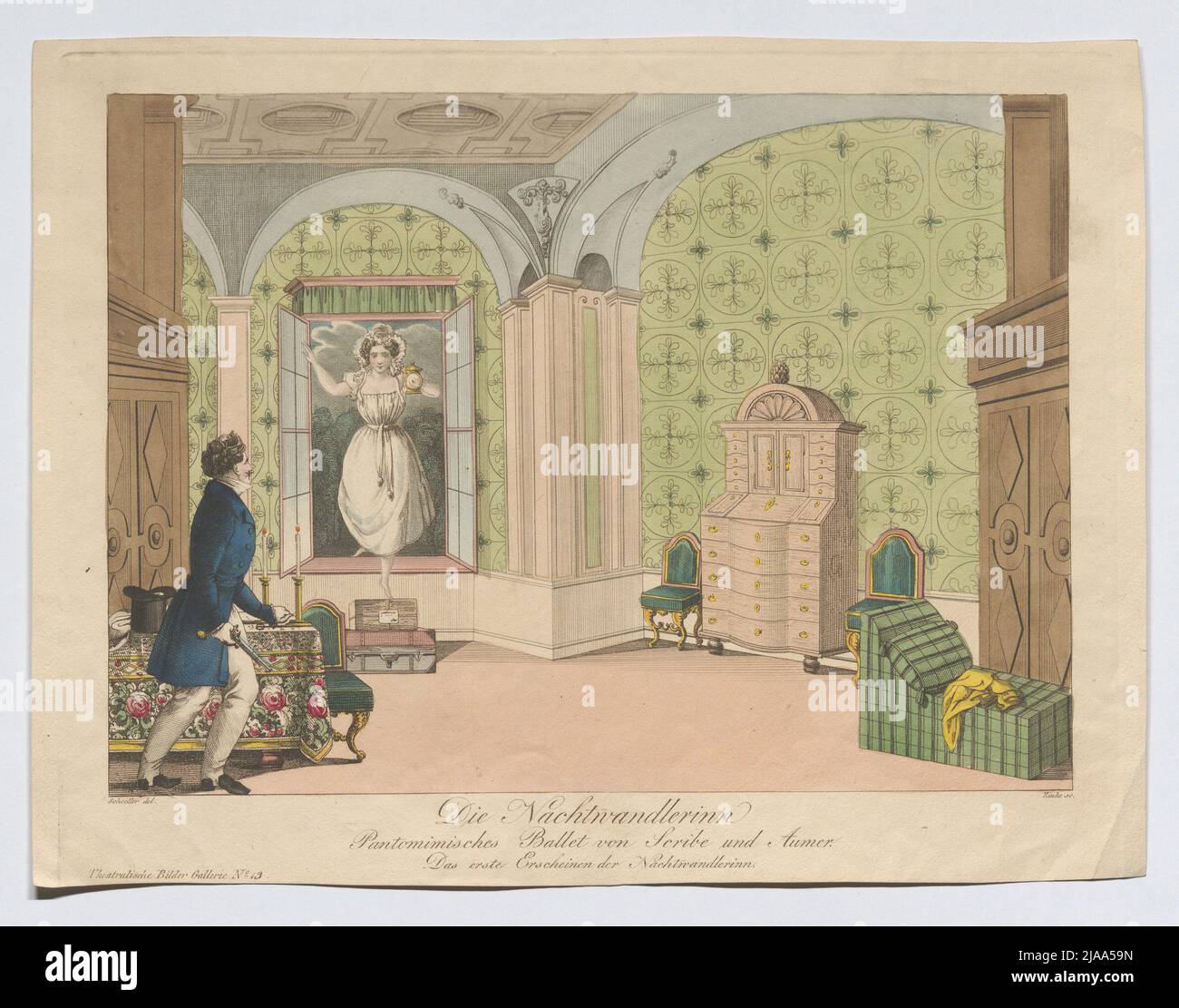 The night converter. Pantomimal ballet from Scribe and Aumer ...