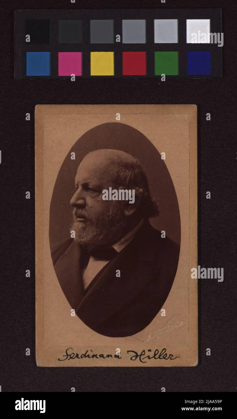 Ferdinand Hiller (1811-1885), composer, conductor. Fritz Luckhardt ...
