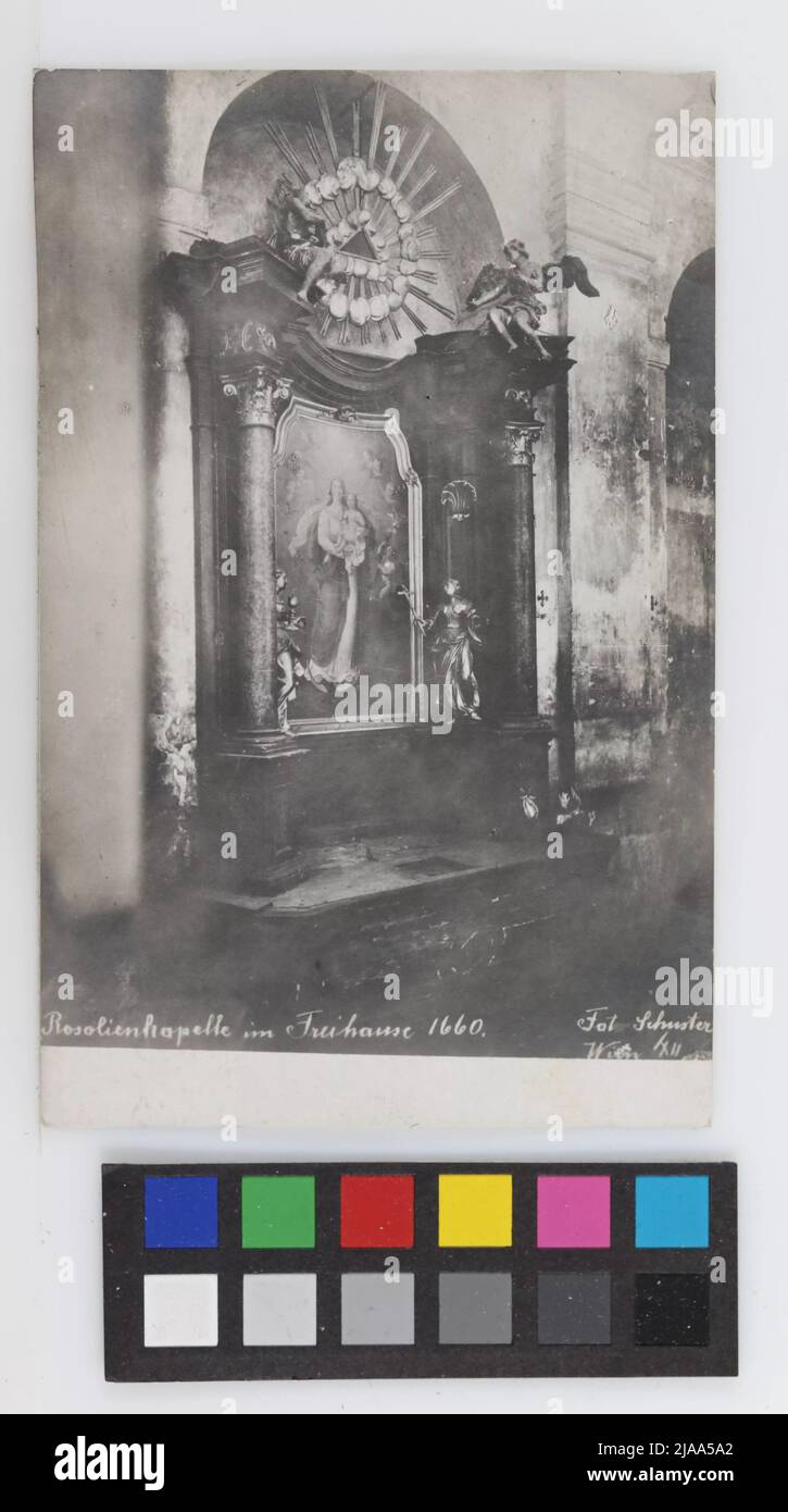 4th, Wiedner Hauptstraße - Freihaus - Rosaliakapelle - Inside, postcard ...