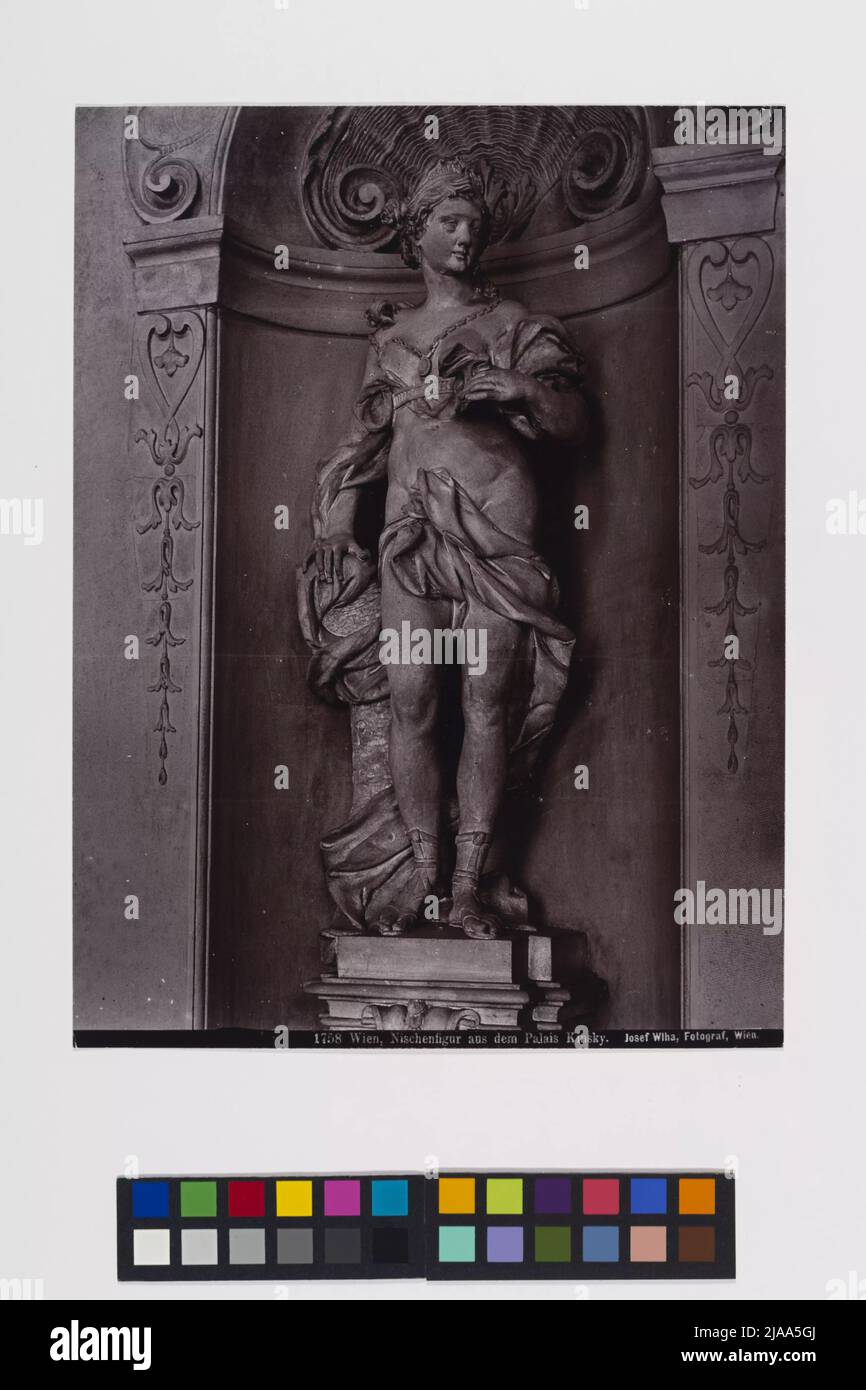 1., Freyung 4 - Palais Kinsky - Architecture Details - niche figure ...