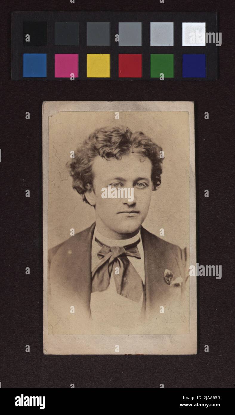 Ernst Hartmann (1844-1911), actor. Unknown, photographer Stock Photo ...