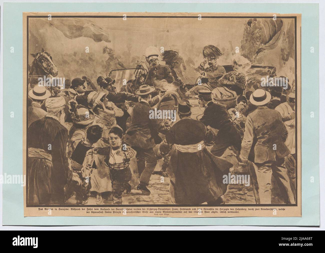 Assassination of archduke ferdinand hi-res stock photography and images ...