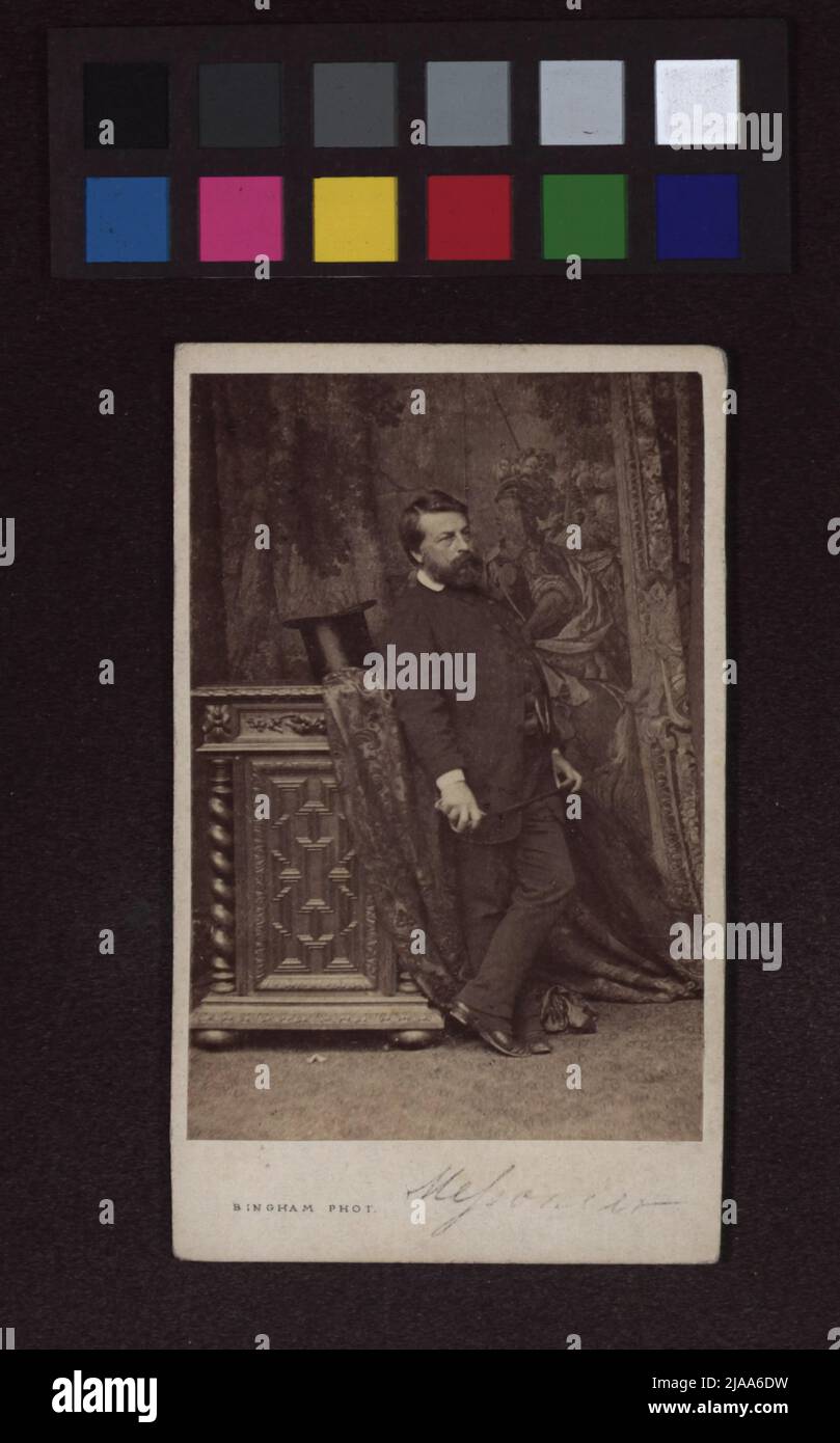 Jean Louis Ernest Meissonnier (1815-1891), painter, eraser, lithograph ...