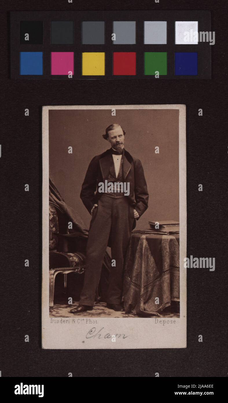 Cham (actually Amedee Charles Henri de Noé) (1819 - 1879), lithograph ...