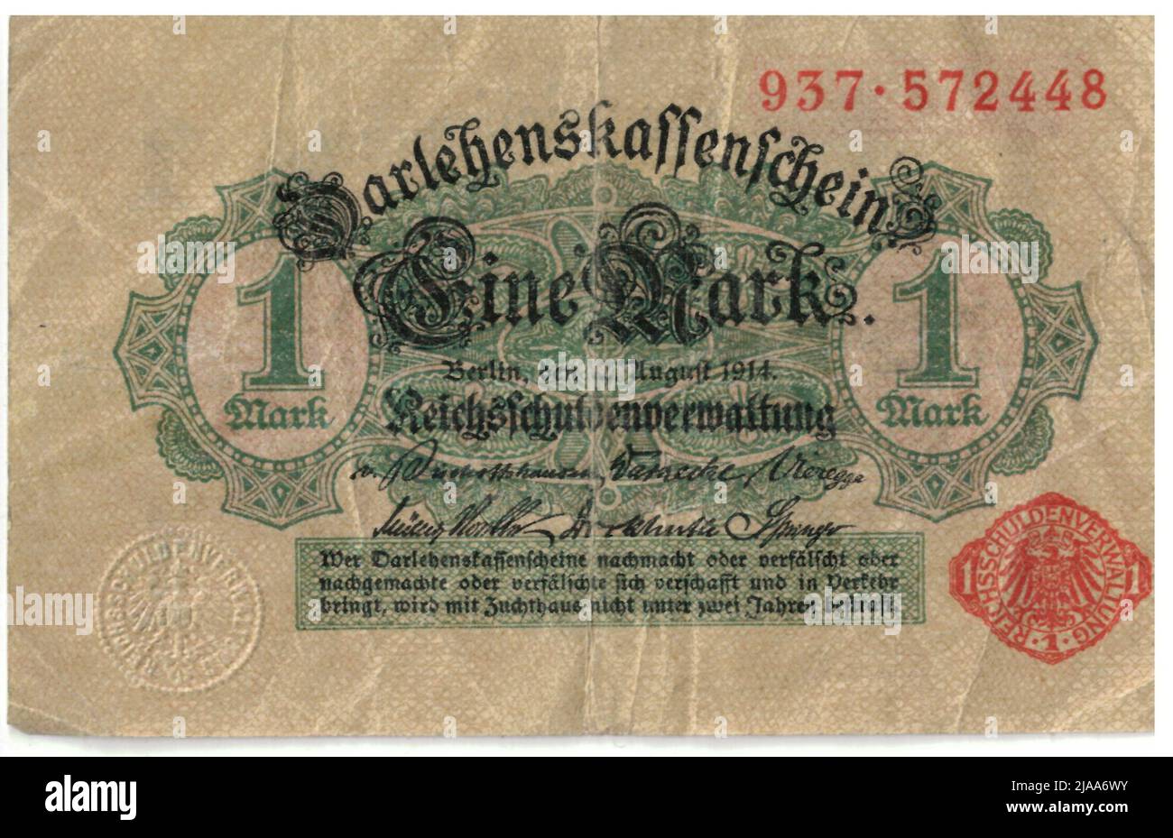 1 reich mark hi-res stock photography and images - Alamy