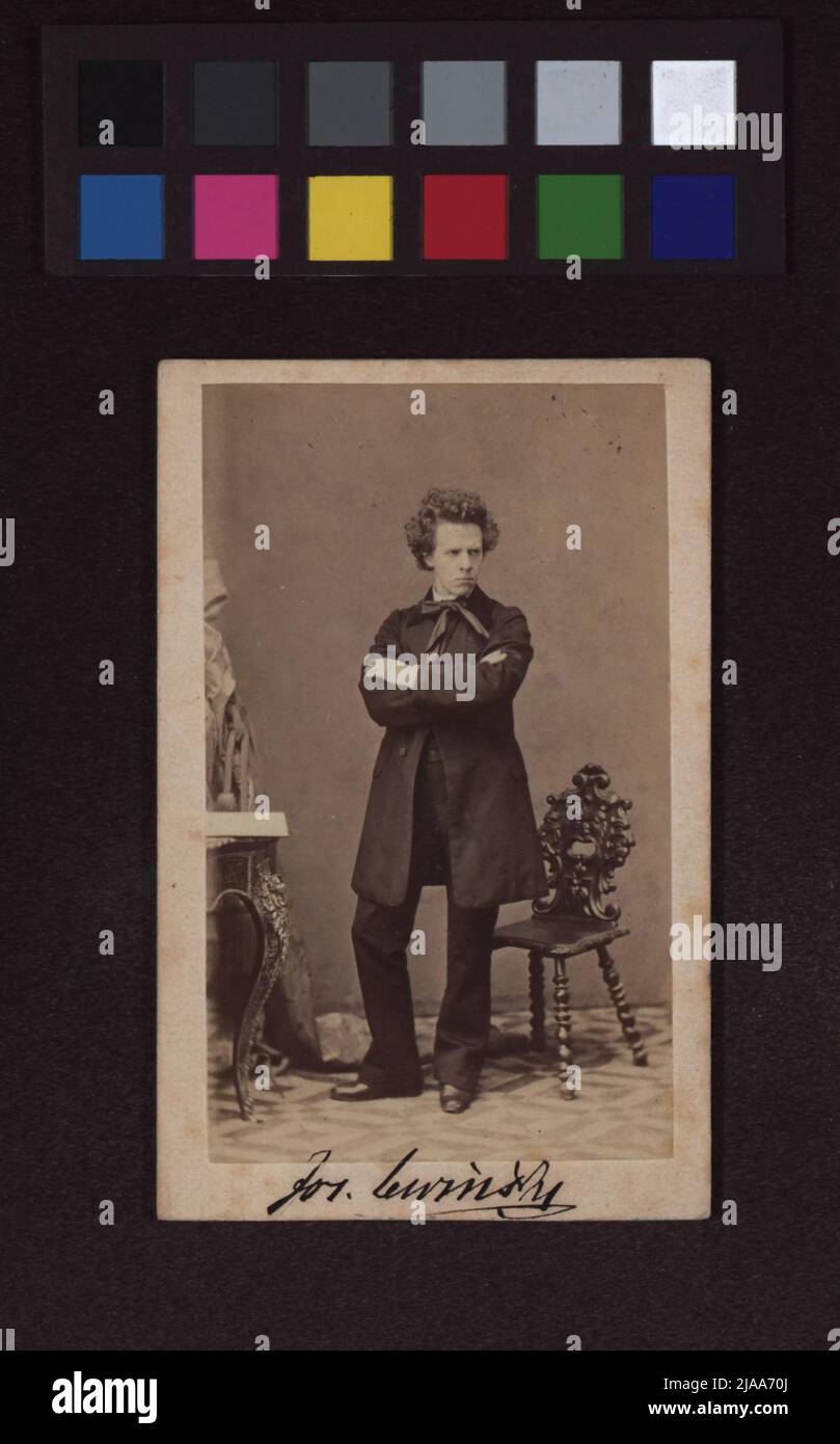 Josef Lewinsky (1835-1907), actor. Ludwig Angerer (1827-1879 ...
