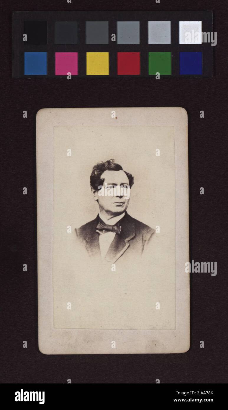 Carl Albrecht Fichtner (1805-1873), actor. Unknown, photographer Stock ...