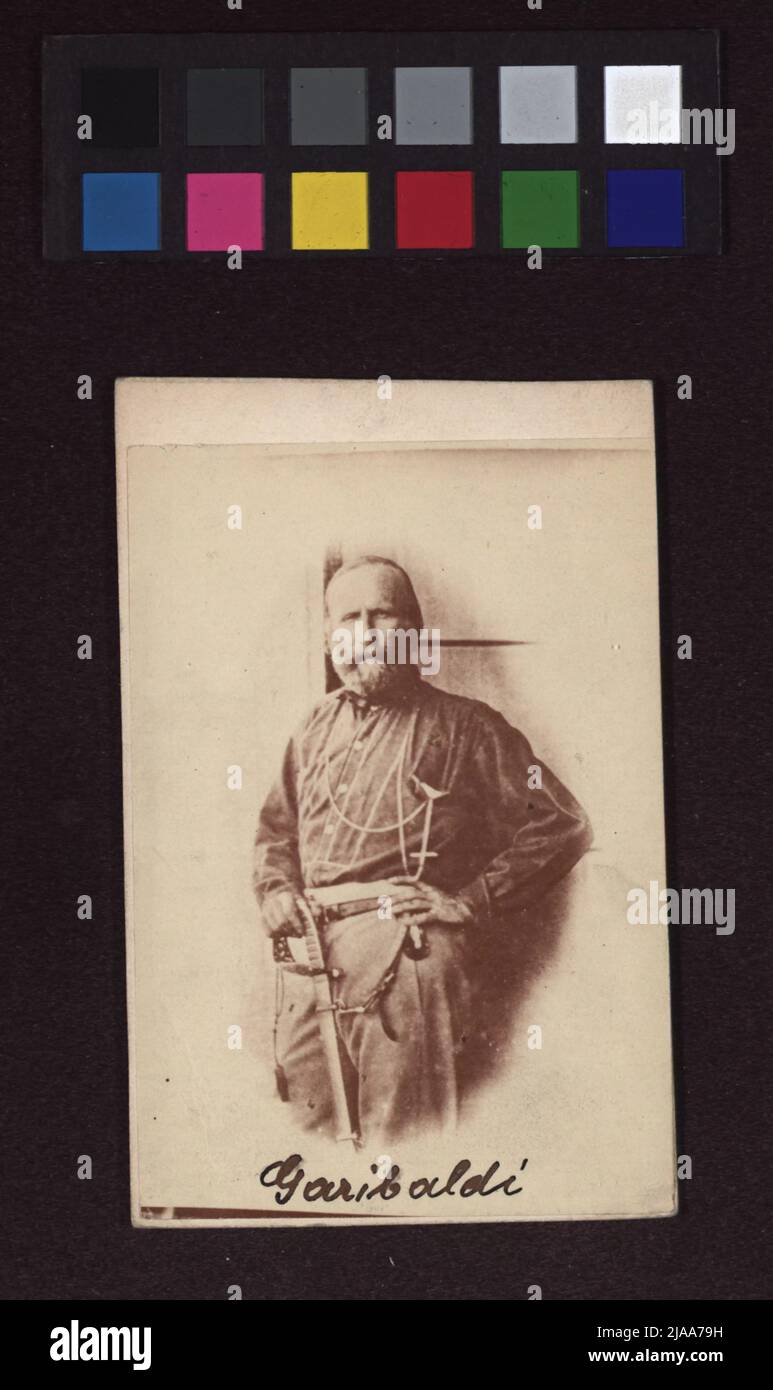 Giuseppe Garibaldi (1807-1882), military, Italian national hero ...