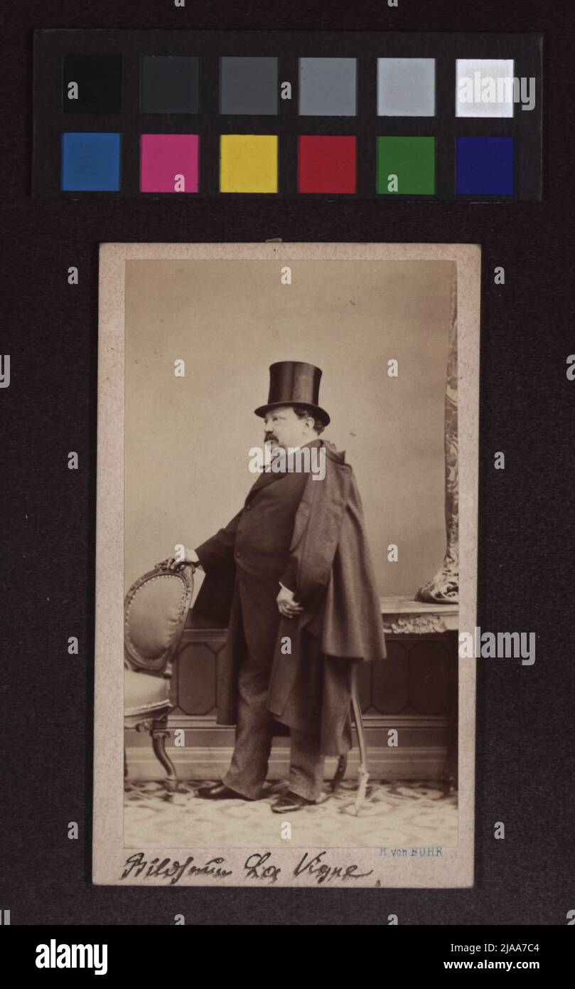 Hubert La Vigne (1818-1882), sculptor. Rudolf von Bohr (1818-1872 ...