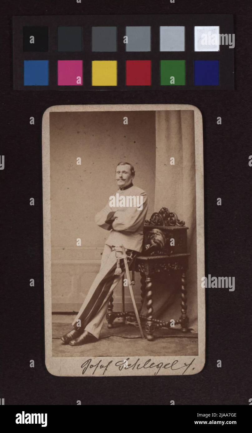 Joseph Schlegel, captain accounting guide. Karl Karasek, photographer ...