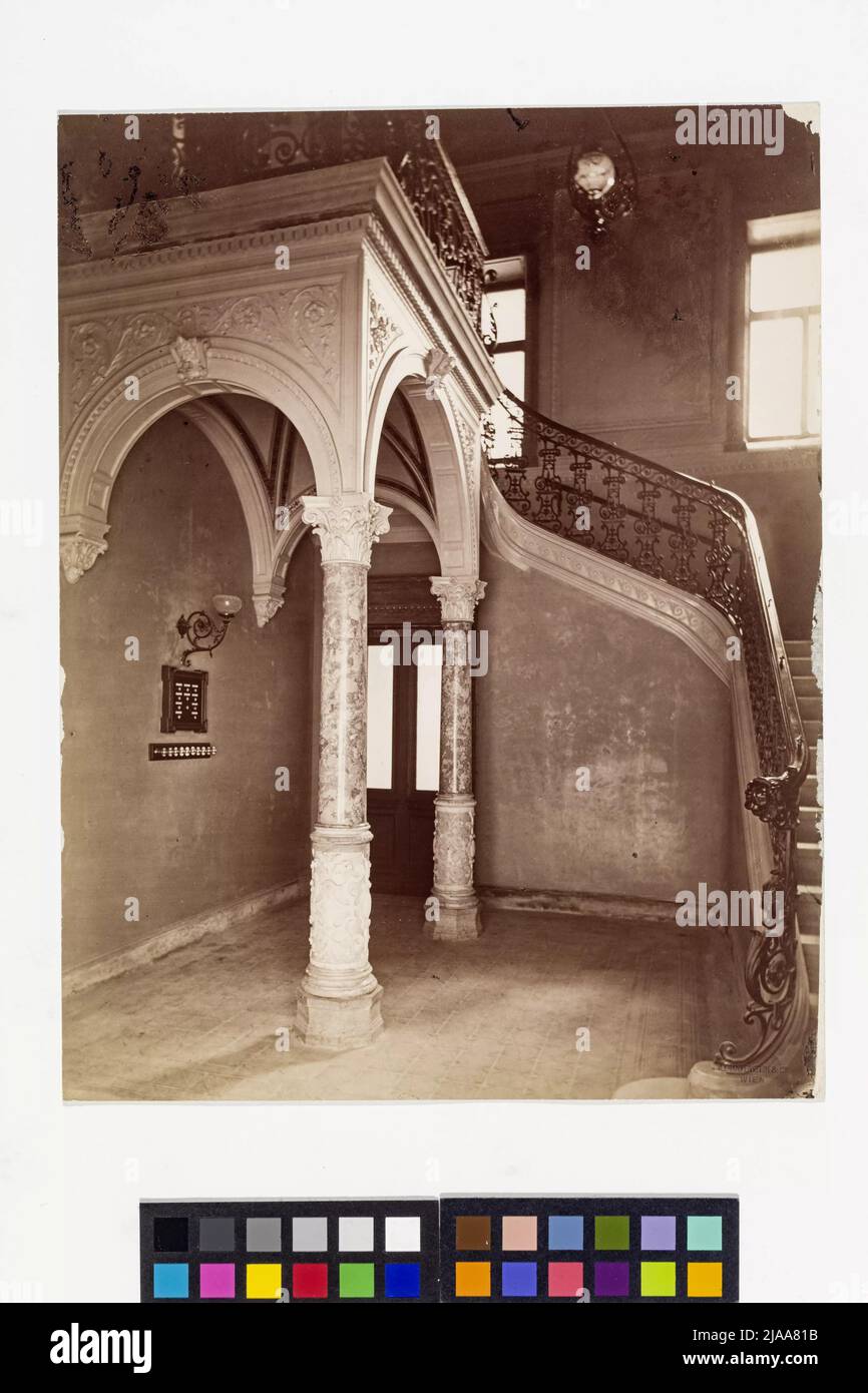 1st, Lichtenfelsgasse 1 - Arkadenhaus - staircase. Michael Frankenstein ...