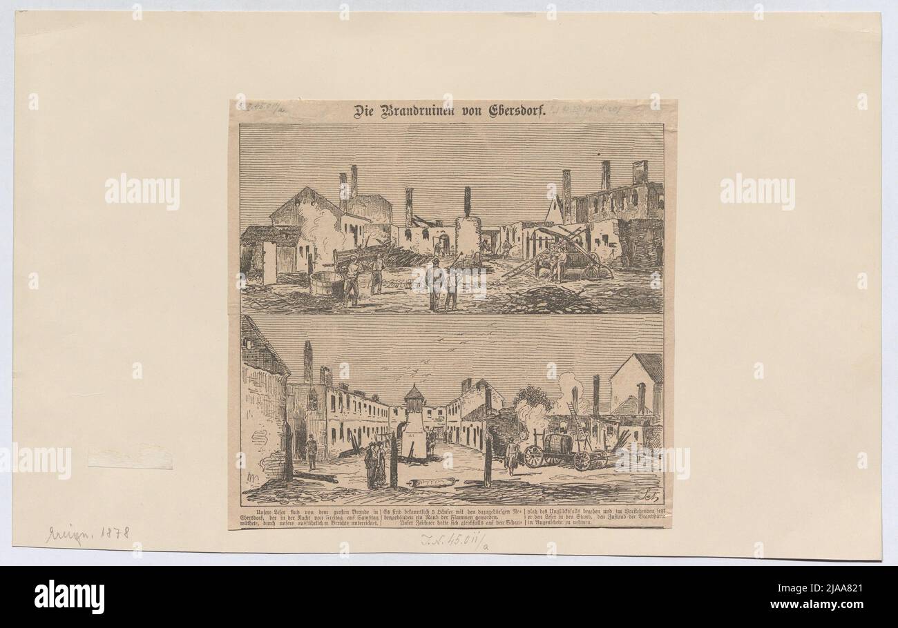 Excerpt from "Illustrirted Wiener Extrablatt" of July 23, 1878: "The ...