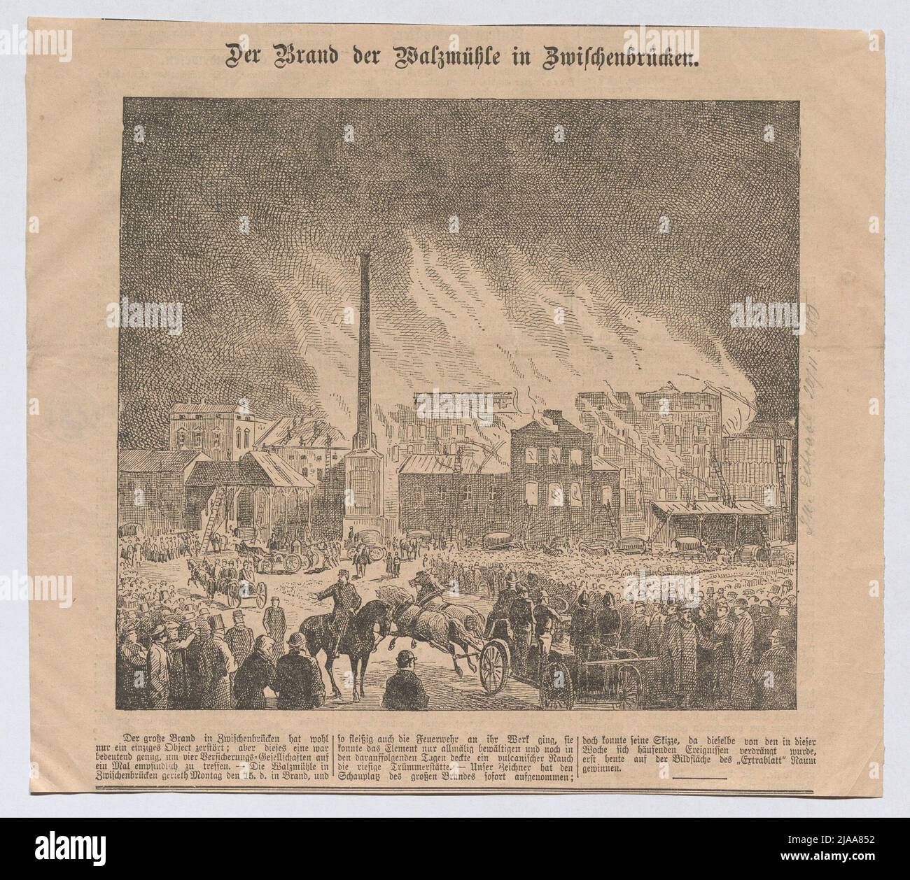 Excerpt from the "illustrated Viennese Extrablatt" of November 20, 1880 ...