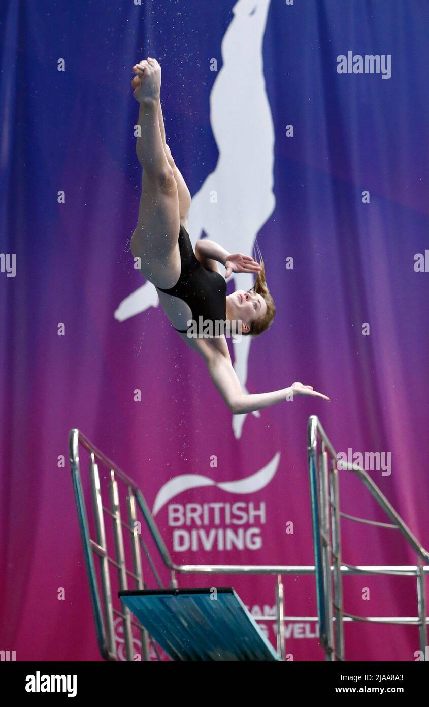 Crystal Palace Diving Club’s Evie Smith competes during day three of ...