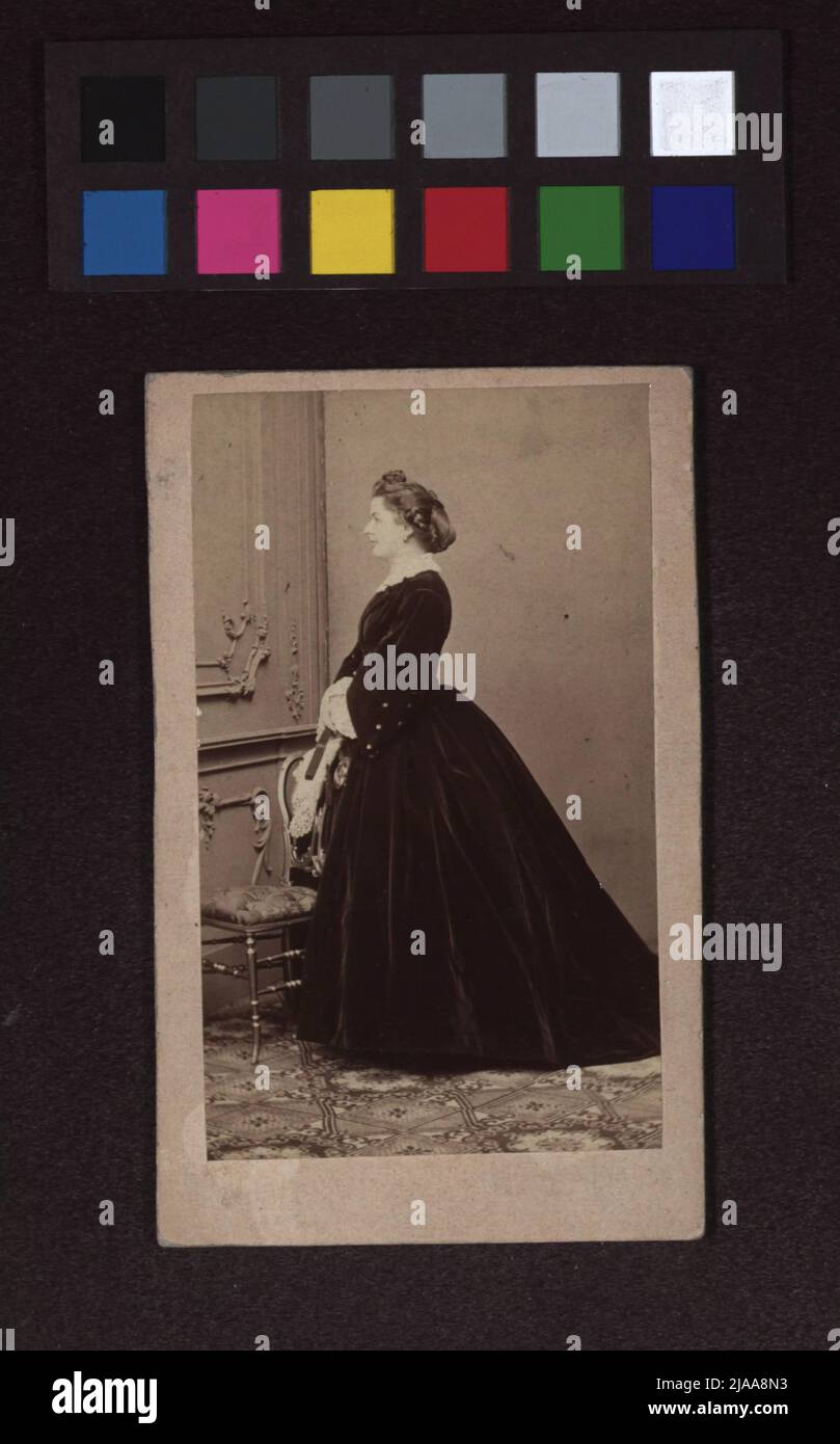 Marie Kierschner, actress. Ludwig Angerer (1827-1879), photographer ...