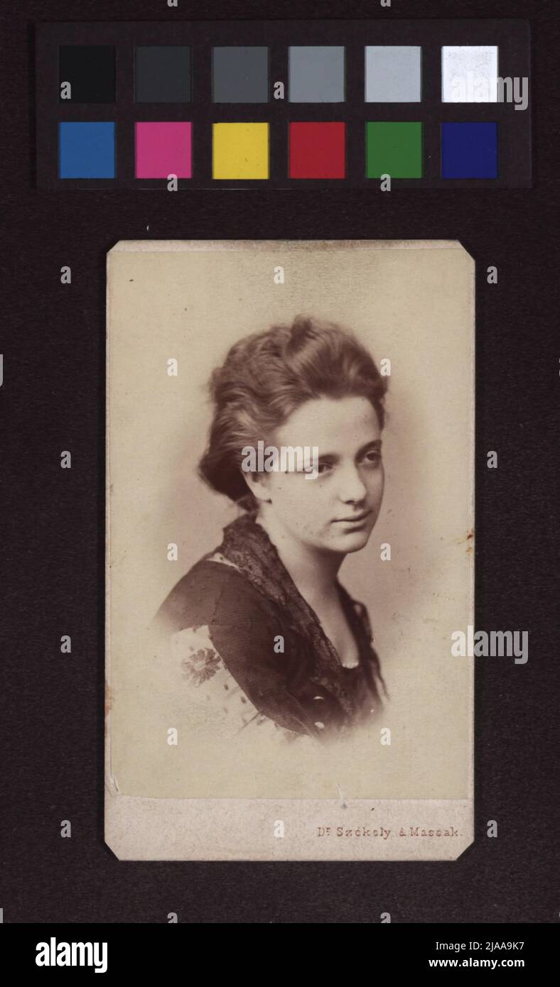 Helene Hartmann (1844-1898), actress. Székely & Massak, Photo Studio ...