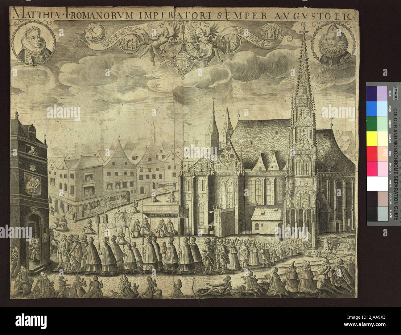Matthiae I. Romanorum Imperatori Semper Augusto etc. Memorial leaf on ...
