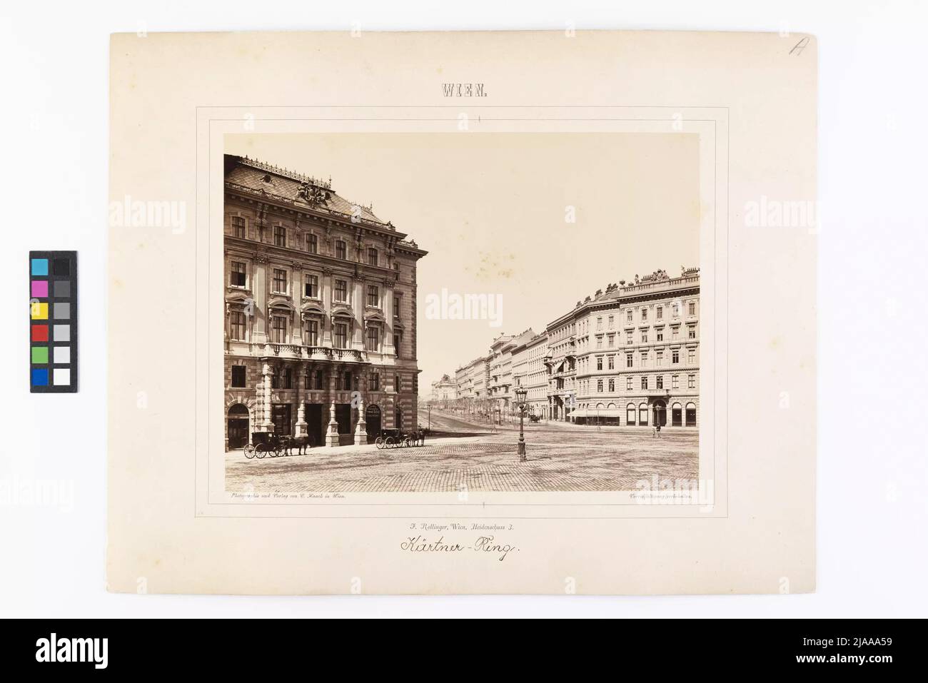 1st, Carinthian ring - general - view from Schwarzenbergplatz against ...