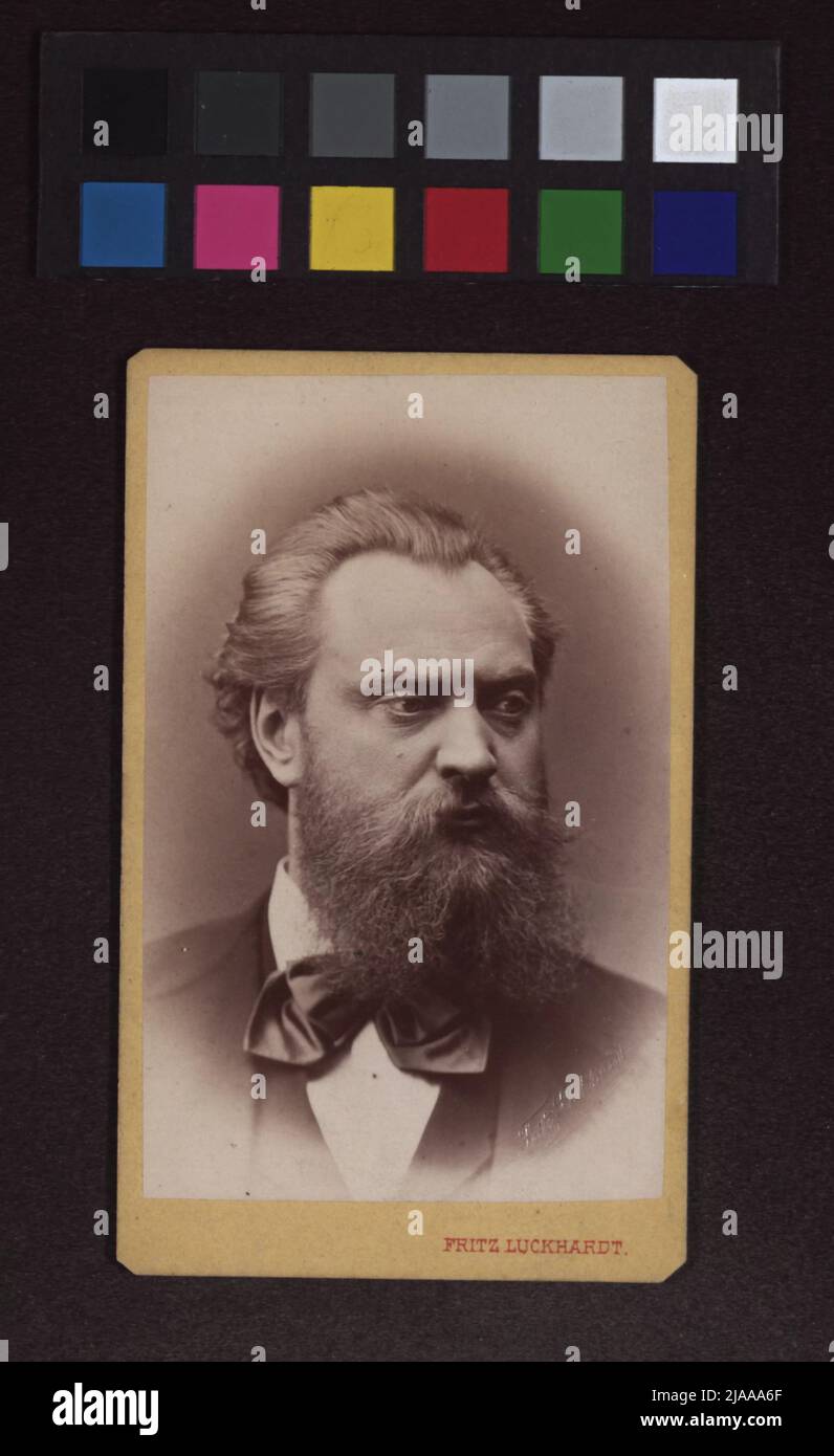 Albert Niemann (1831-1917), opera singer. Fritz Luckhardt (1843-1894 ...