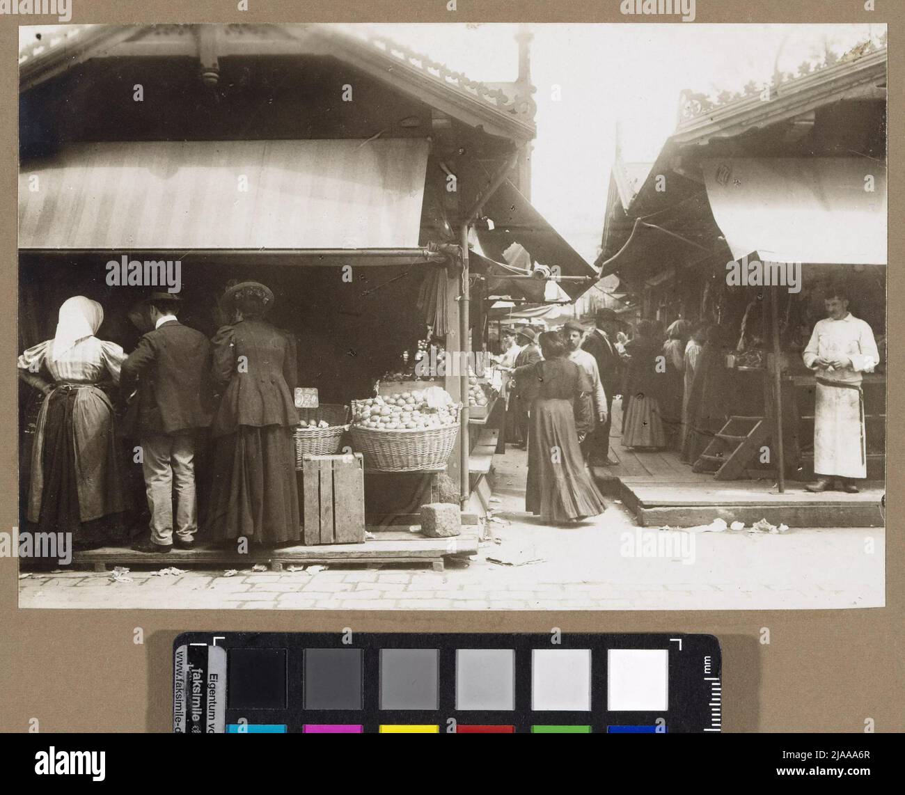 4th, old Naschmarkt. Anton Karl (also: A. Carl) Schuster (1866-1945 ...
