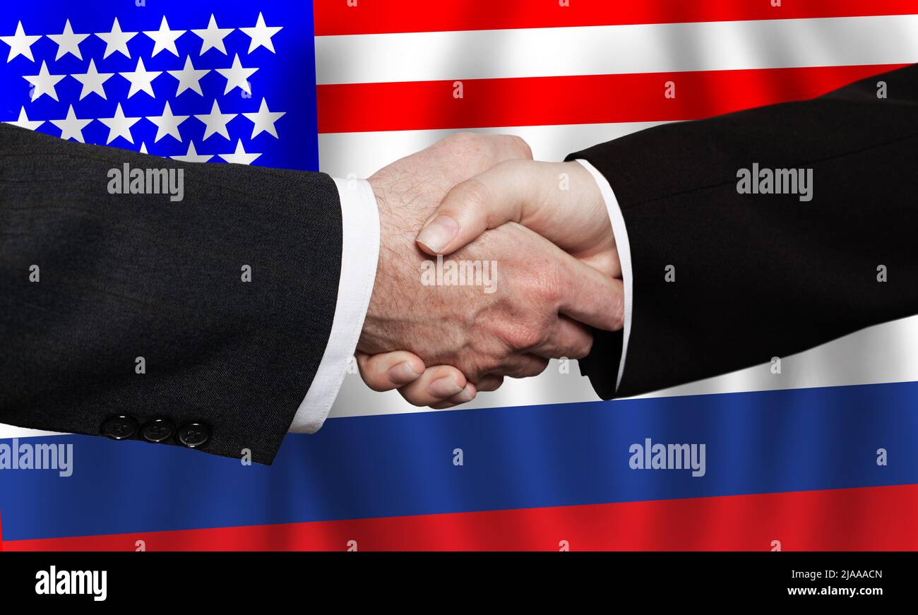 Political handshake usa hi-res stock photography and images - Alamy