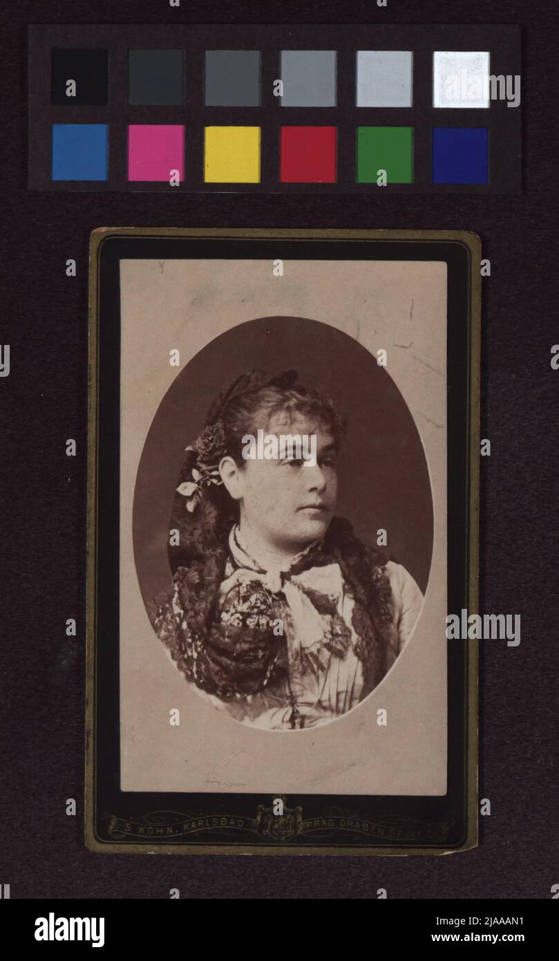 Sophie Sichrowsky (1851-1910). Samuel Kohn (1837—1910), Photographer ...