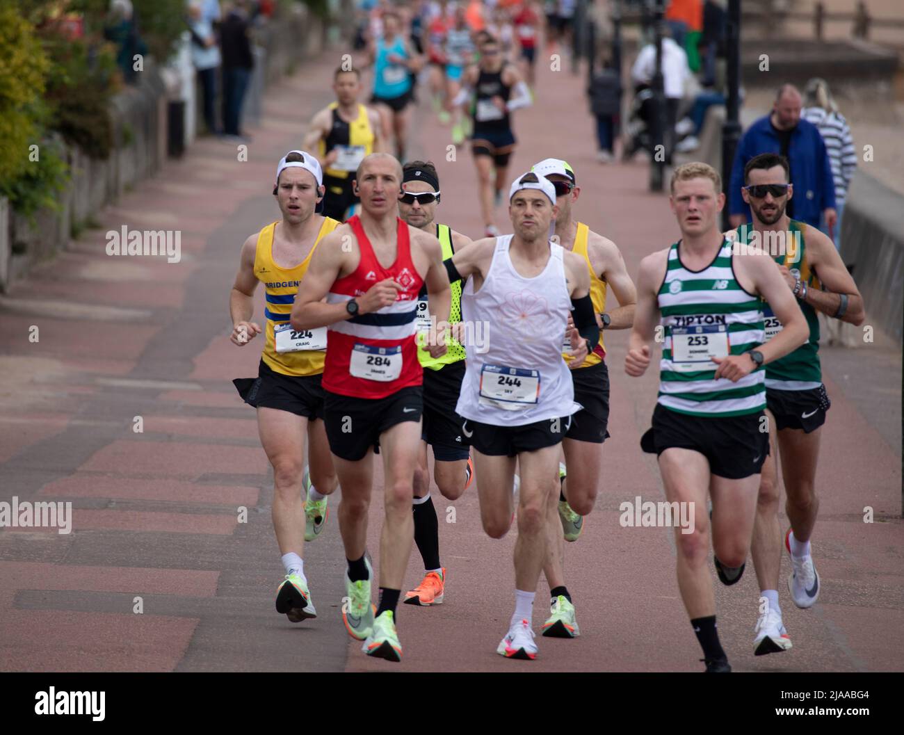 Portobello promenade, Edinburgh, Scotland, UK 29th May 2022. Edinburgh ...