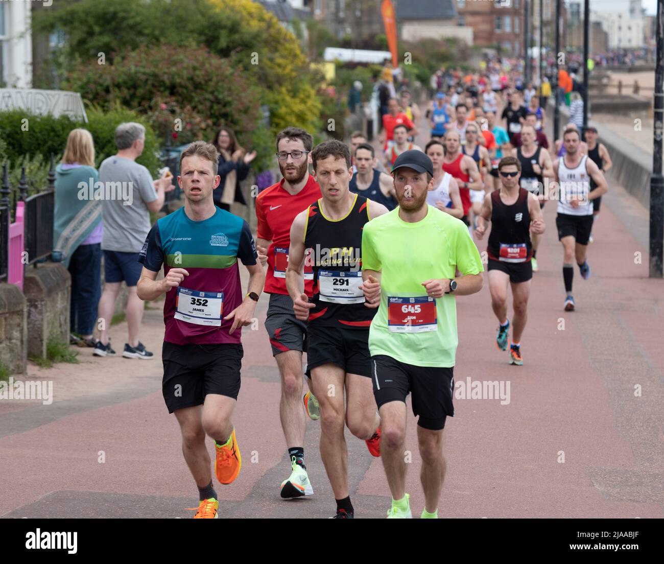 Portobello promenade, Edinburgh, Scotland, UK 29th May 2022. Edinburgh ...