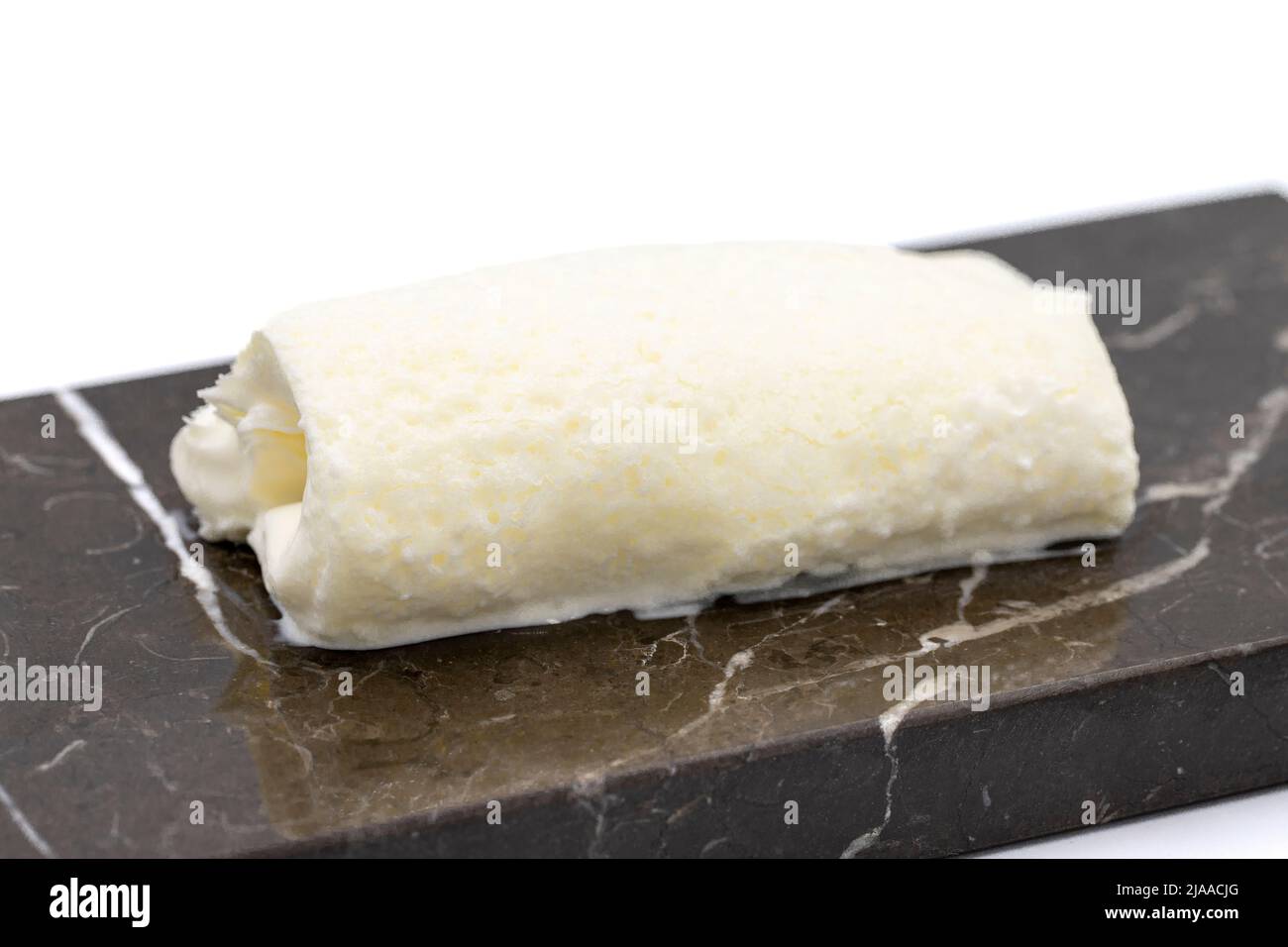 Clotted cream. Fresh milk cream. Fresh cow cream prepared daily. Close ...