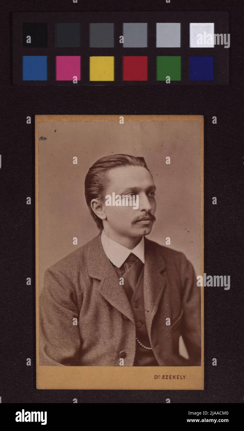 Alfred Caron, dancer and dance teacher. Josef Széky (1838-1901 ...