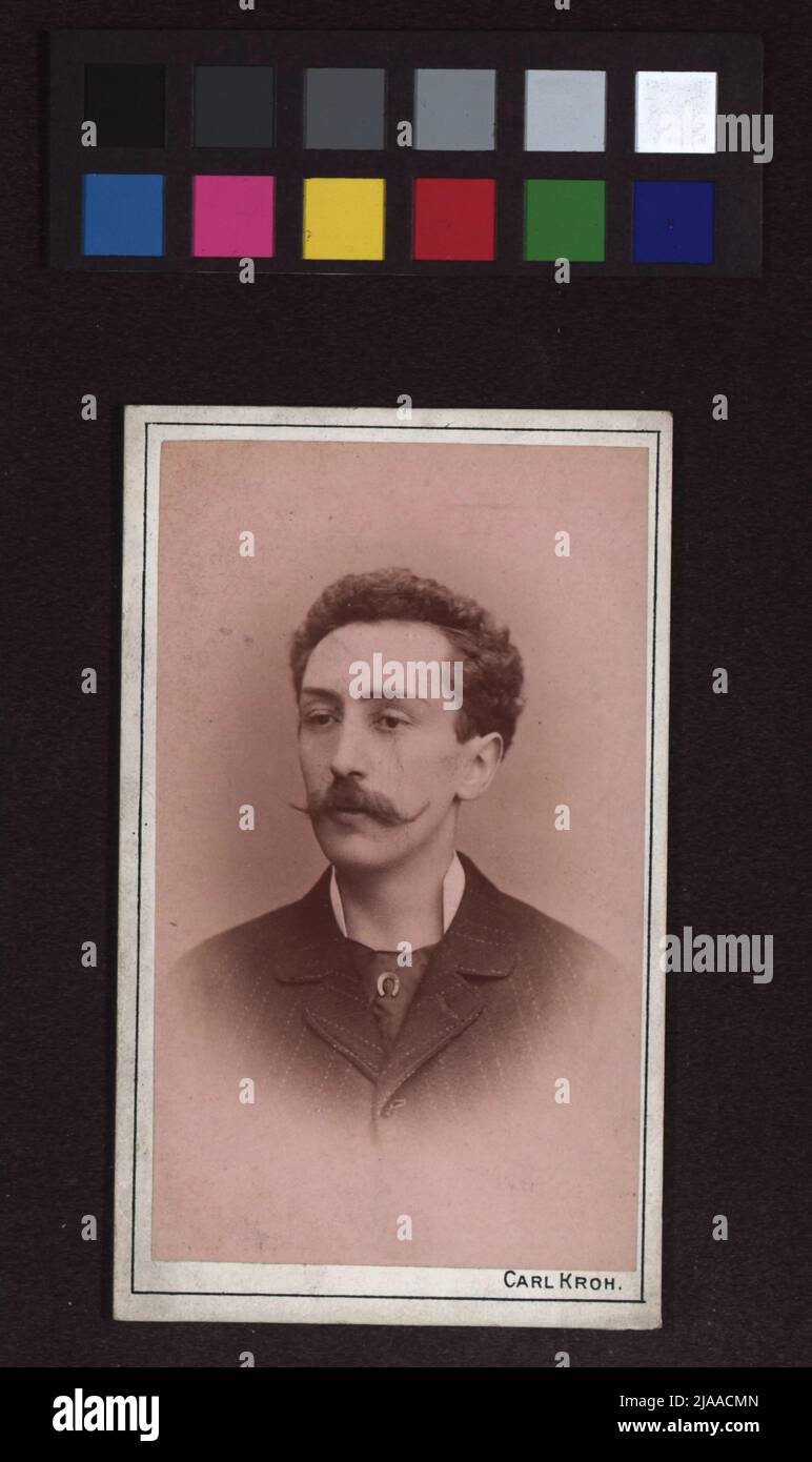 Louis Fuchs. Carl Kroh (1822—1886), Photographer Stock Photo - Alamy