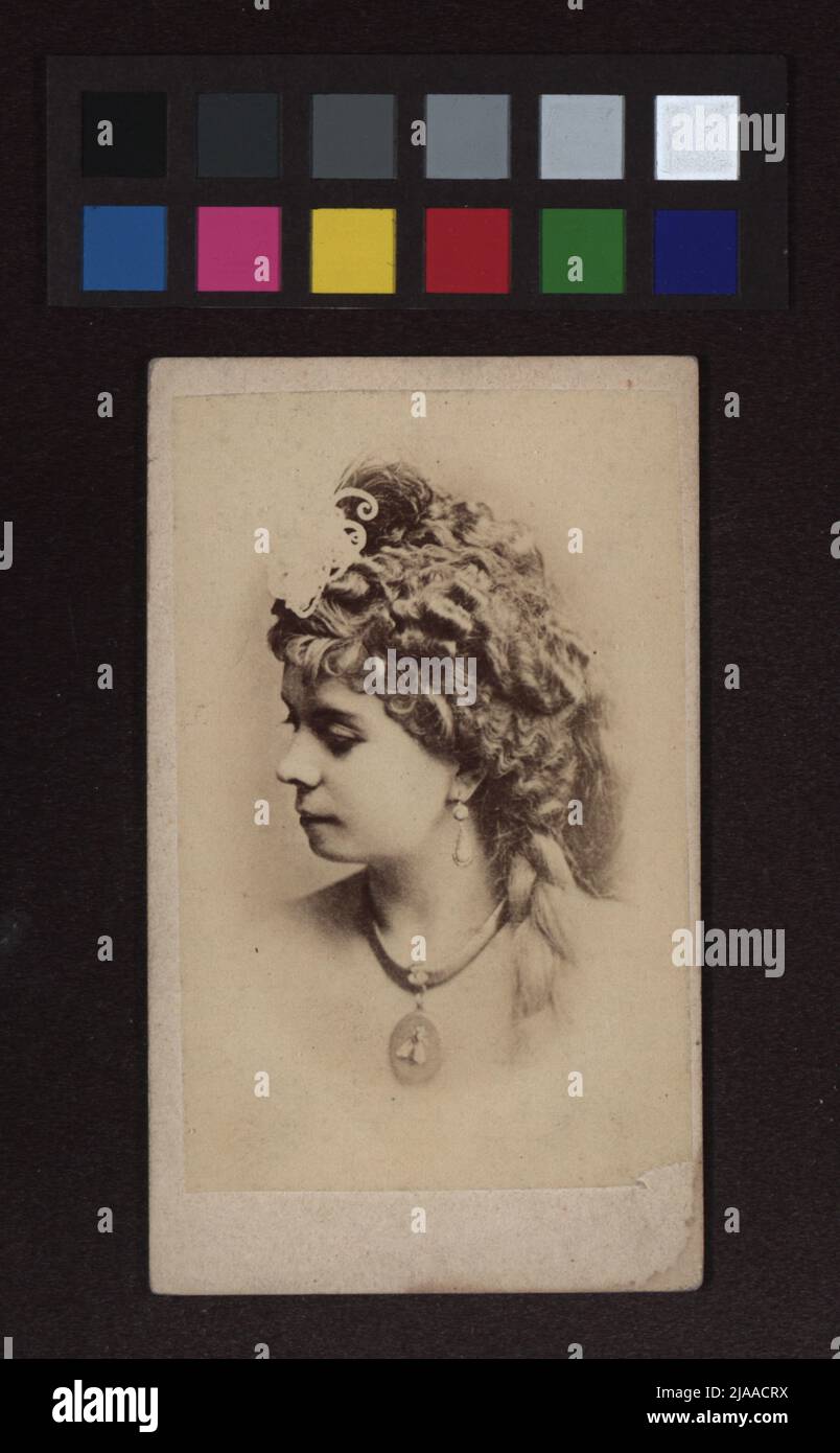 Lori Stubel (1848-1922), actor. Unknown, photographer Stock Photo - Alamy