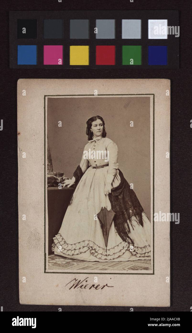 Anna Wierer. Unknown, Photographer Stock Photo - Alamy