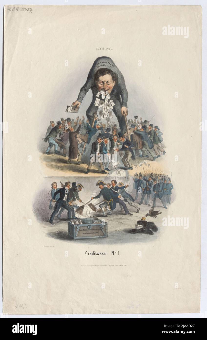 "Credit system No. 1." (From the series "Time Mirror"). Karl (Carl ...