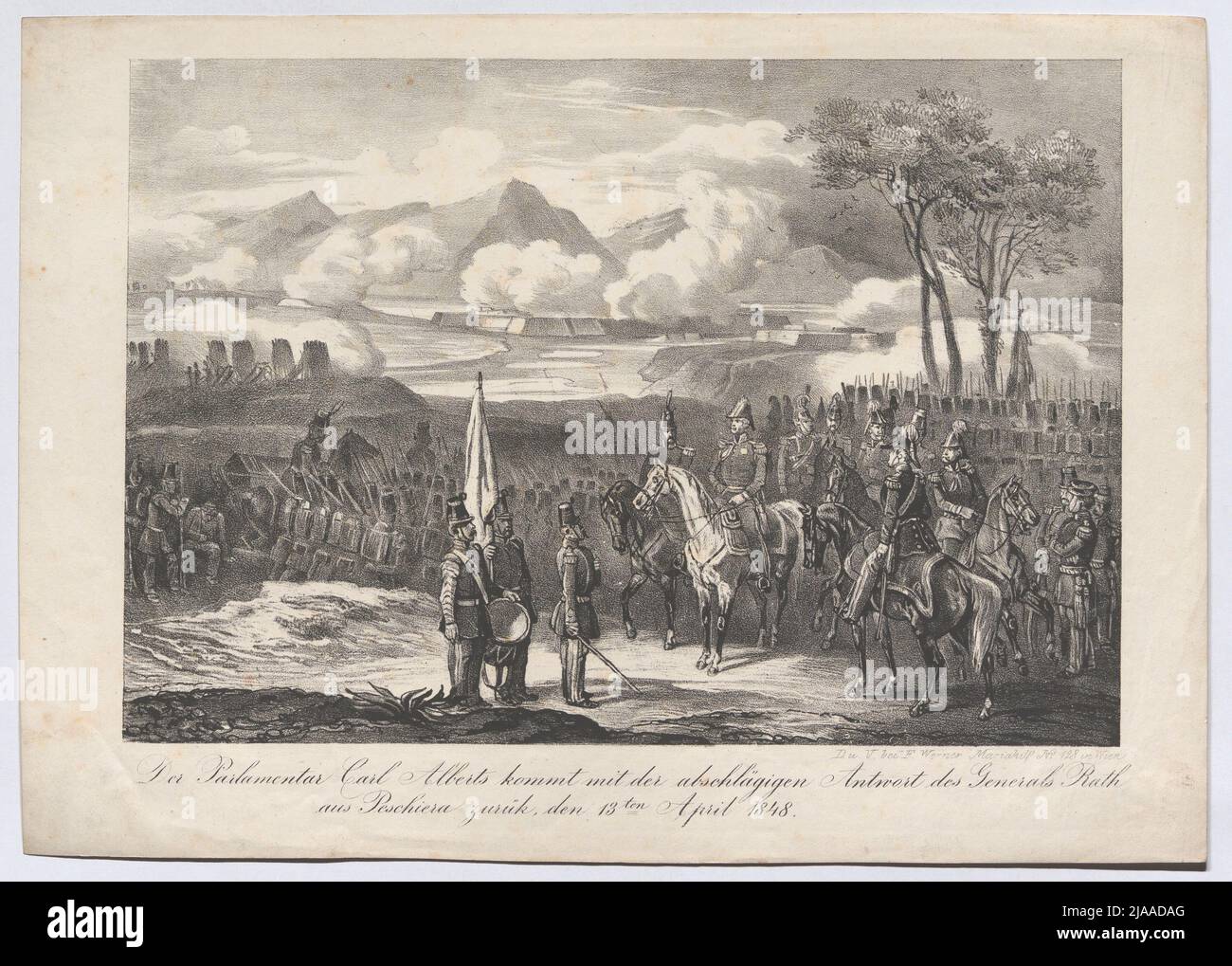 1848 peschiera hi-res stock photography and images - Alamy