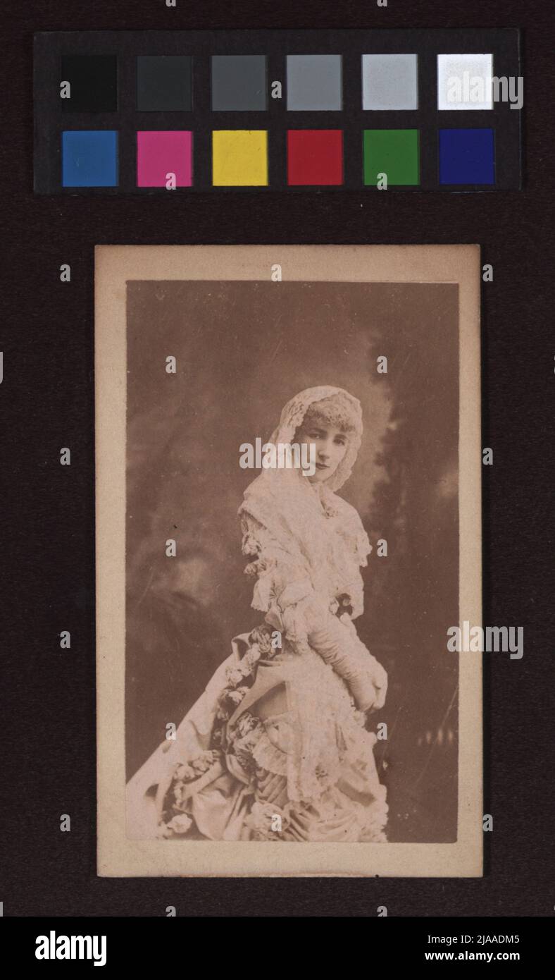 Sarah Bernhardt, actress - role model. Unknown Stock Photo - Alamy