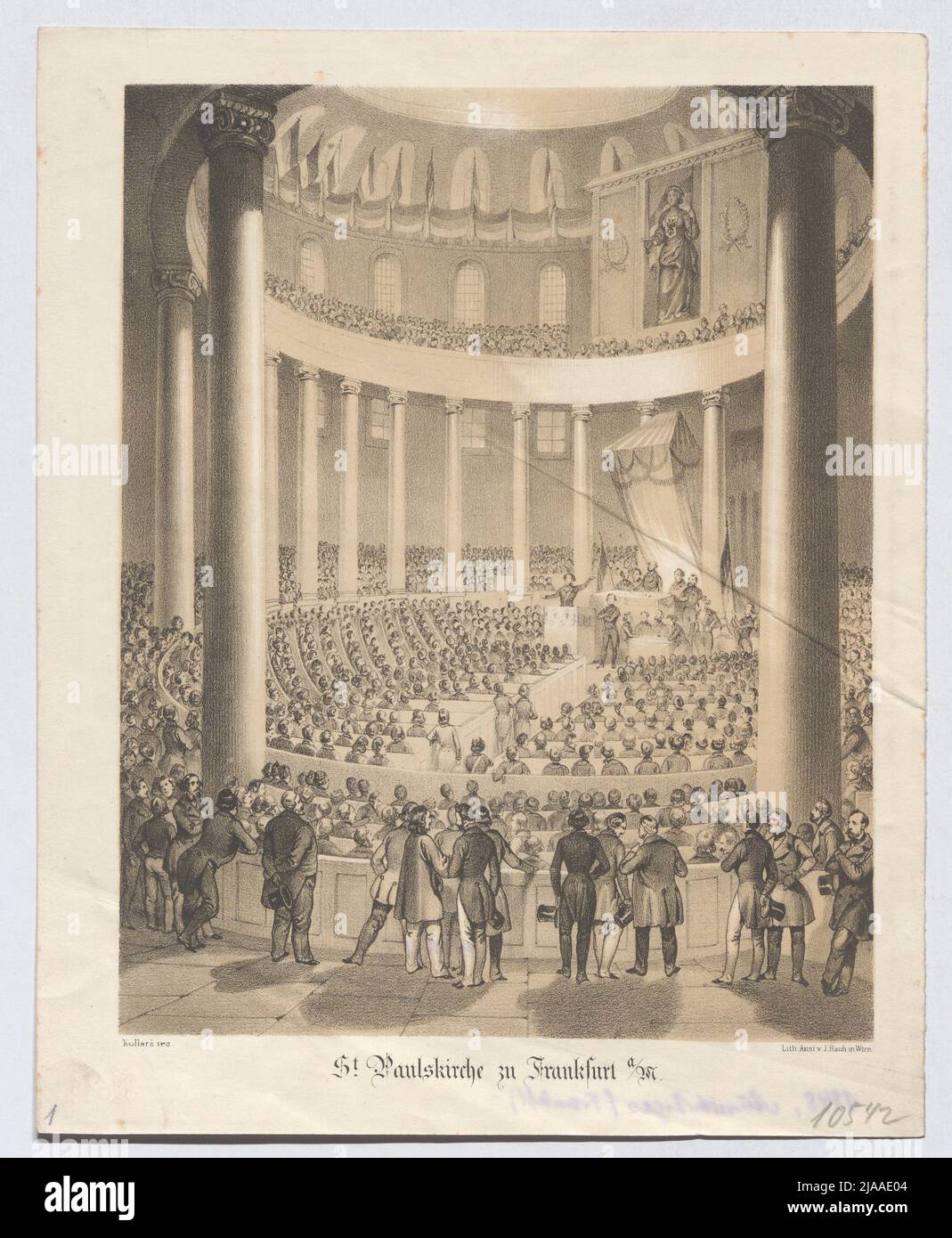 Frankfurt assembly in paulskirche, 1848 hi-res stock photography and images - Alamy