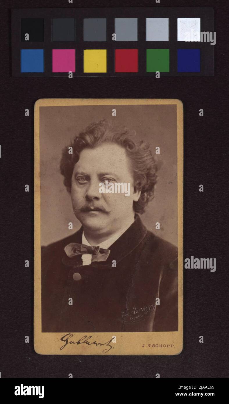 August Hablawetz (1833-1892), opera singer. Johann Nepomuk Tschopp ...